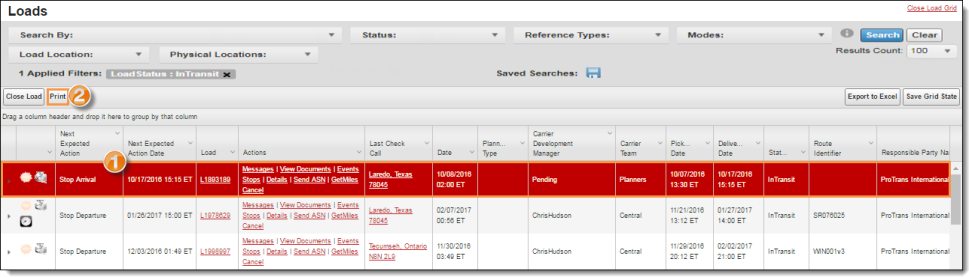 Create Load Documents