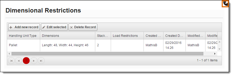 Configure Billing Dimensions, Stack Quantities, and Restriction Codes