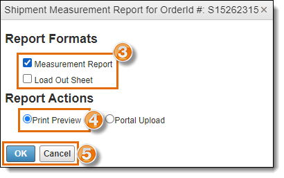 Print Measurement Reports